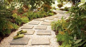 46+ Easy & Cheap Garden Path Ideas For Your Beautiful Garden