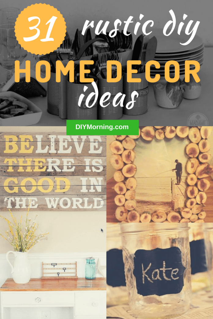 51+ Rustic DIY Home Decor Ideas For Your Lovely House - DIY Morning