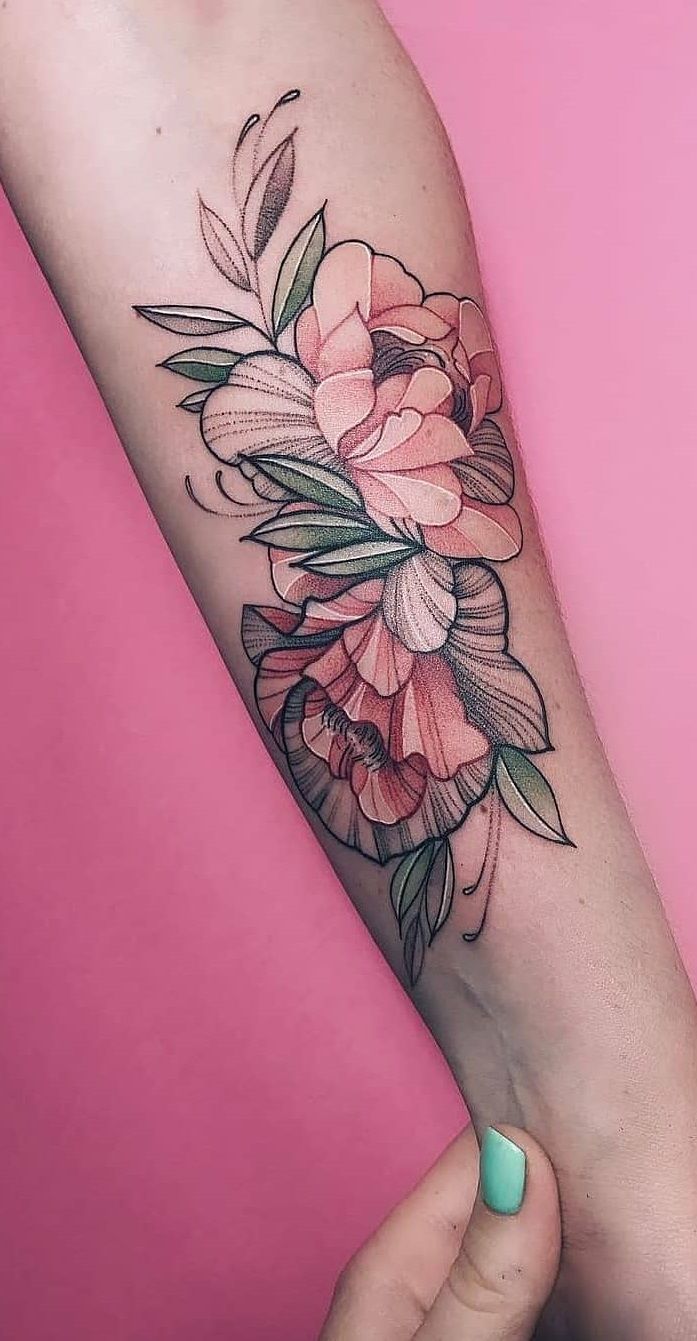 81 Flower Tattoos to Make Your Skin a Living Garden - DIY Morning