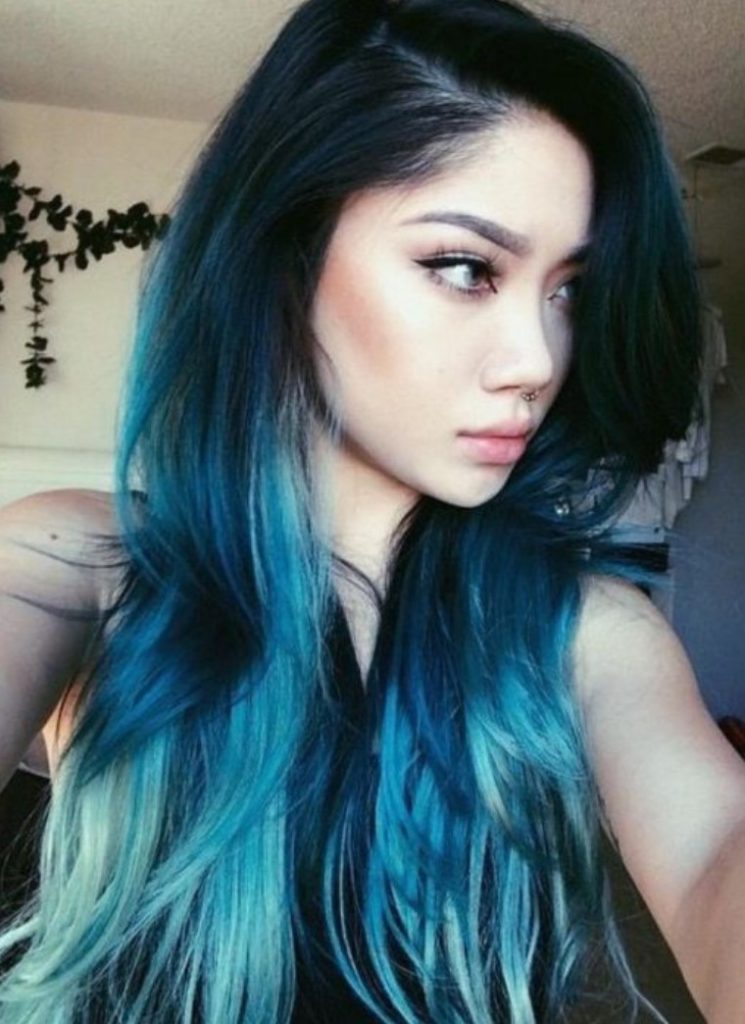15+ Best Blue Hairstyles For a Marine Touch In Your Look