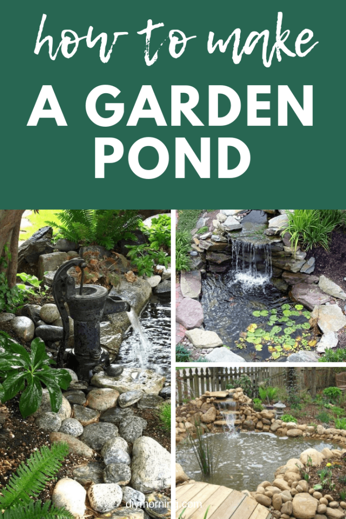 How to Make a Garden Pond - DIY Morning