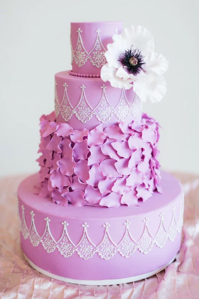 25 Delicious and beautiful wedding cakes - DIY Morning