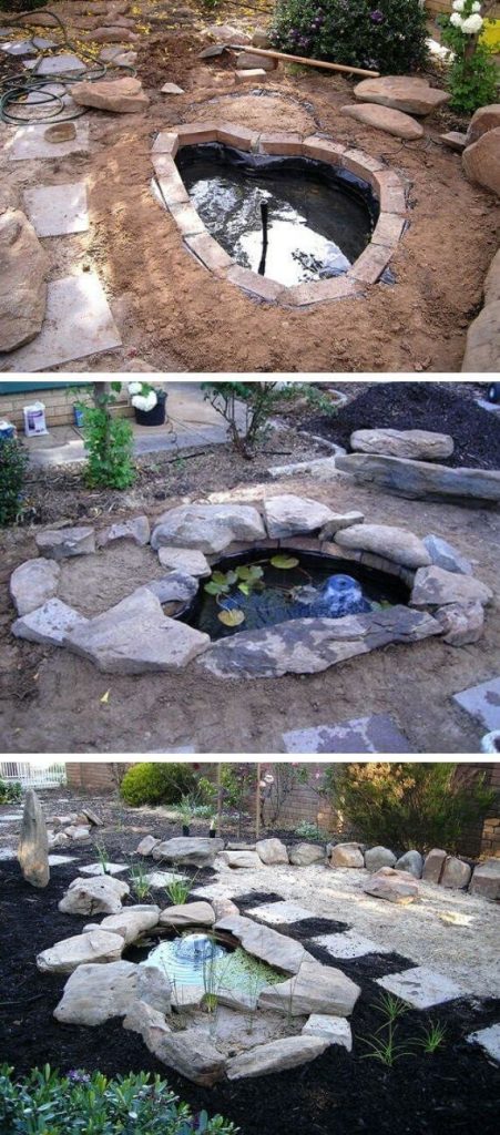 How To Build A Garden Pond: Here are 35+ Beautiful Backyard Pond Ideas