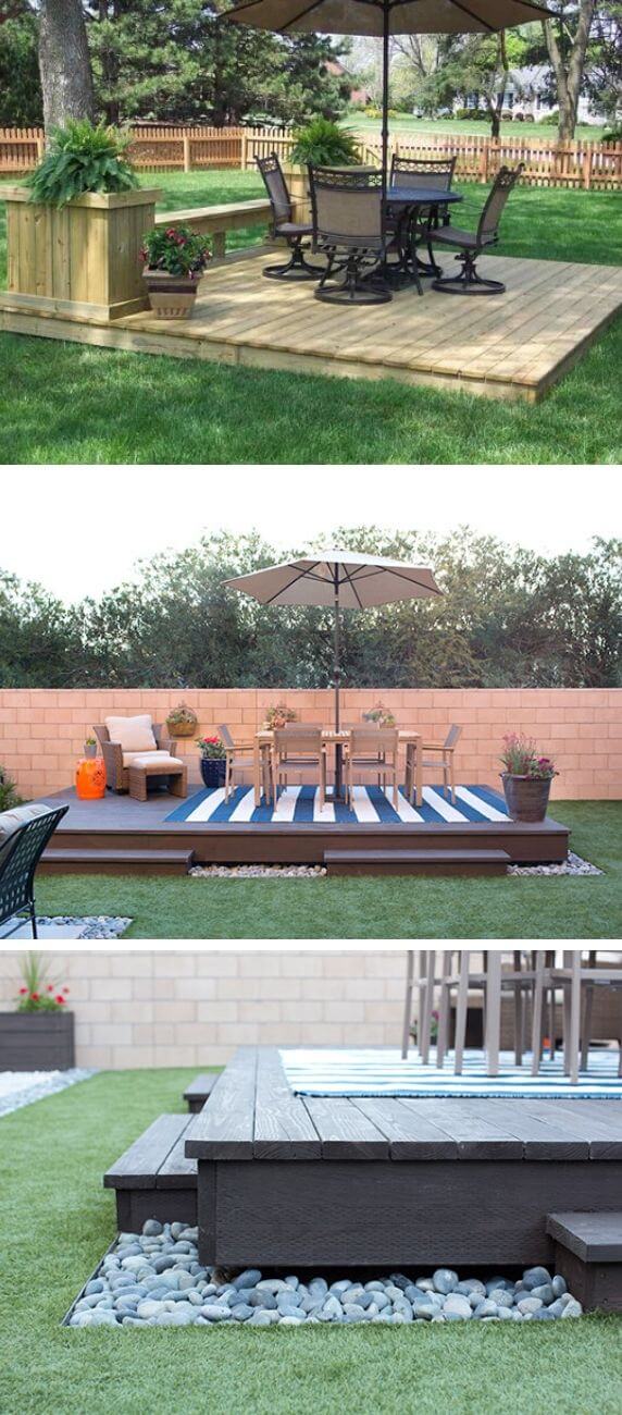 15+ Inexpensive DIY Deck Ideas to Spice Up Your Outdoor Patio