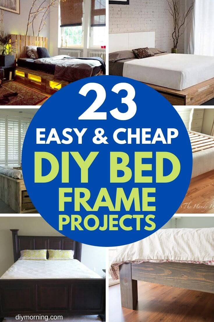 23+ Clever DIY Bed Frame Ideas and Projects You Can Do In A Weekend
