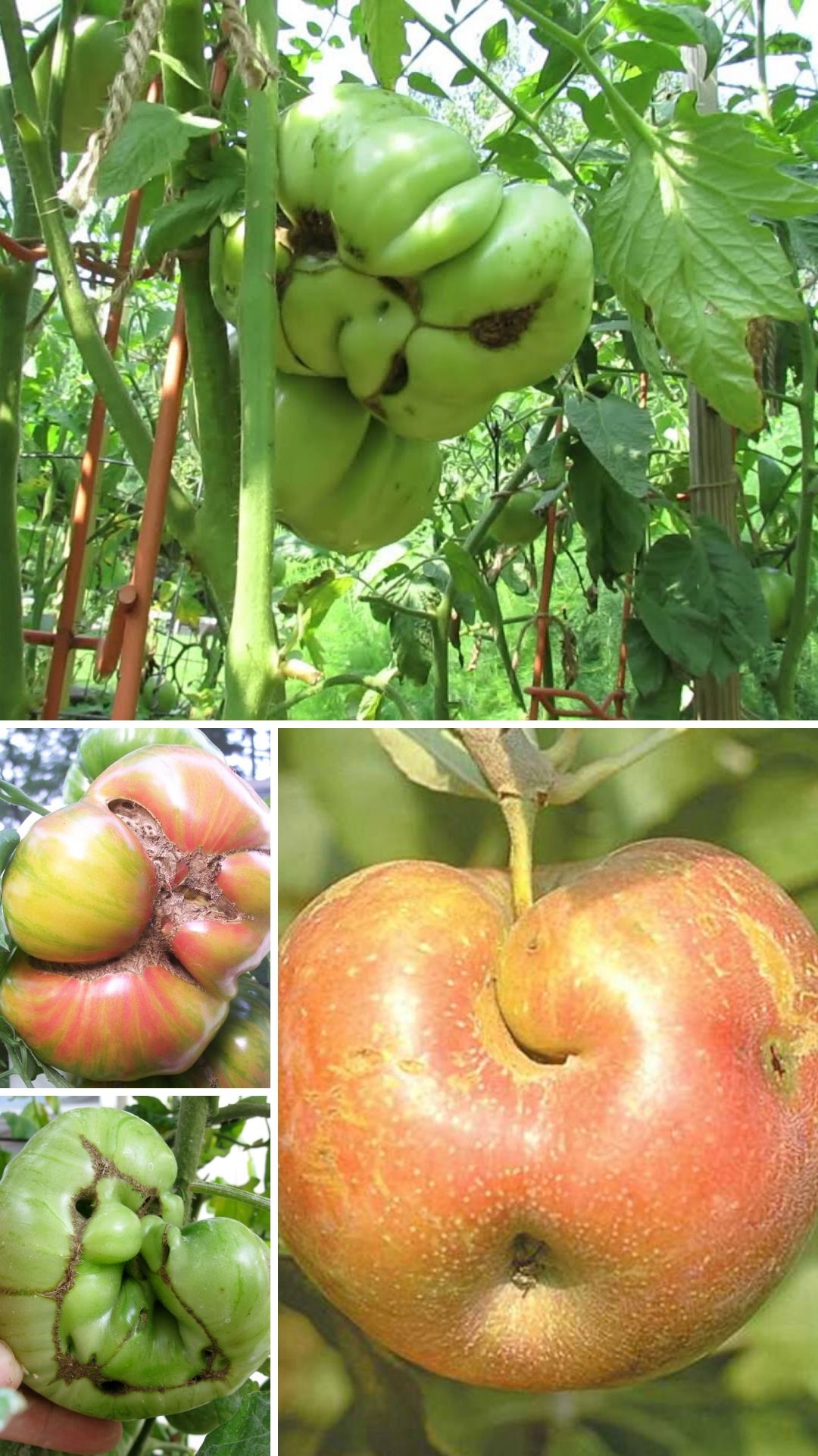 Catfacing in Fruit and Vegetables: Symptoms, Causes, Prevention