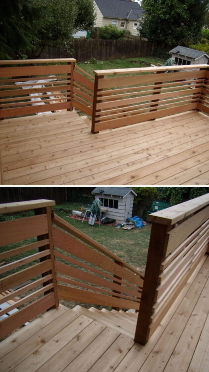 21+ Creative DIY Deck Railing Ideas and Projects (With Instructions)