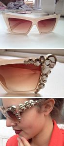 20+ Creative DIY Sunglasses Makeovers - Summer DIY Projects