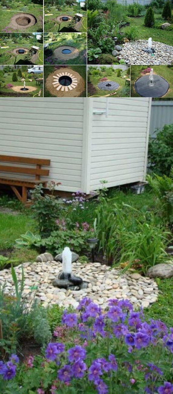 How To Make A Water Feature: 55+ Inspiring Garden Water Feature Ideas