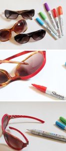 20+ Creative DIY Sunglasses Makeovers - Summer DIY Projects