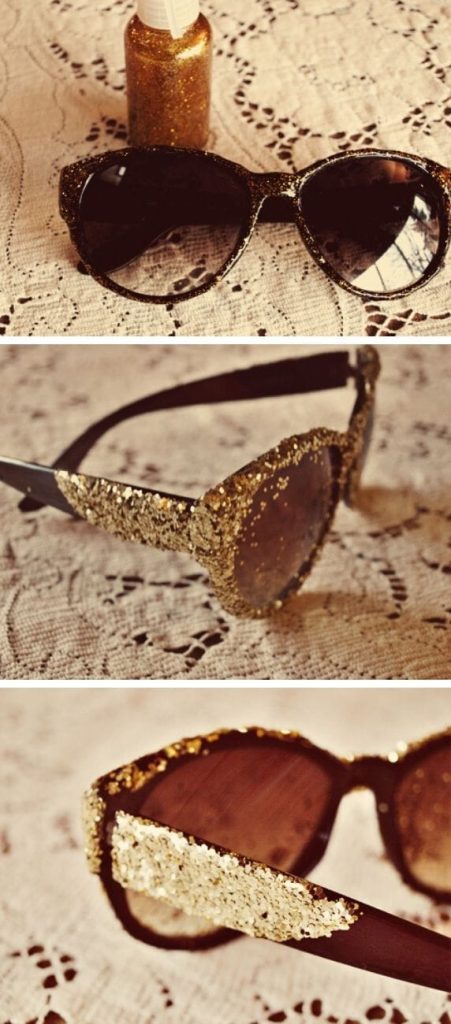 20+ Creative DIY Sunglasses Makeovers - Summer DIY Projects