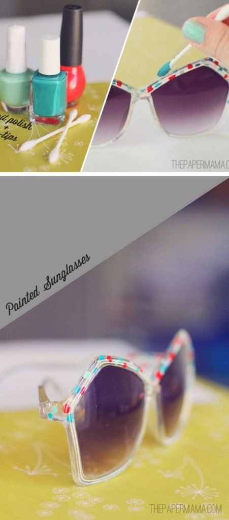 20+ Creative DIY Sunglasses Makeovers - Summer DIY Projects