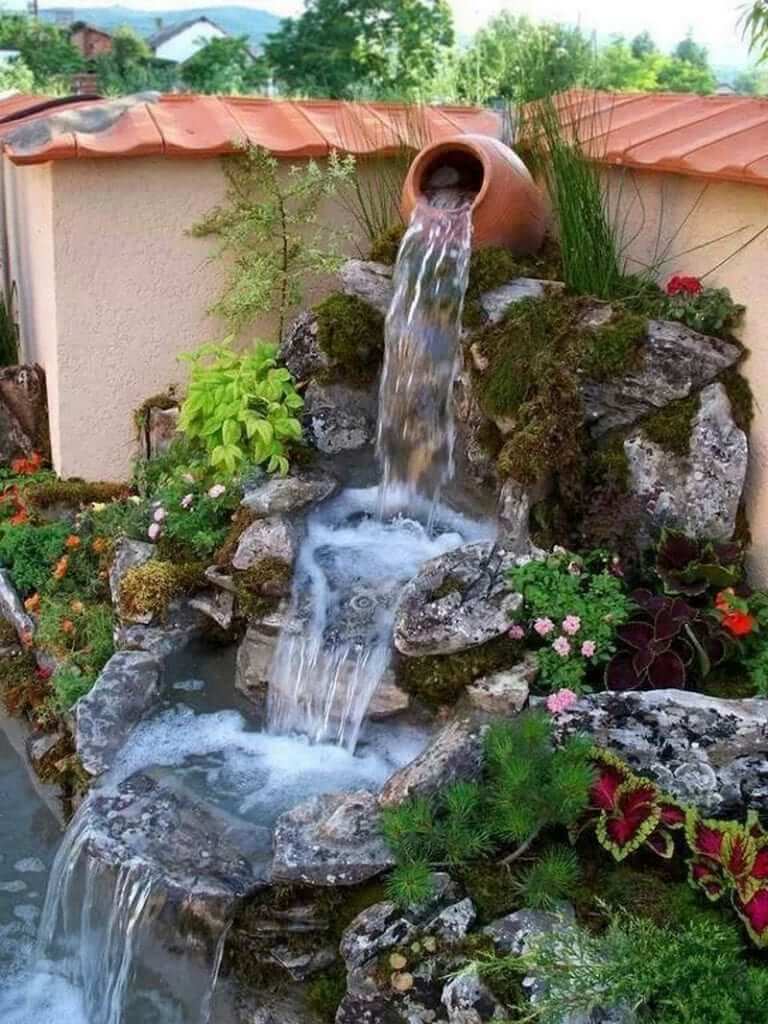 How To Make A Water Feature: 55+ Inspiring Garden Water Feature Ideas