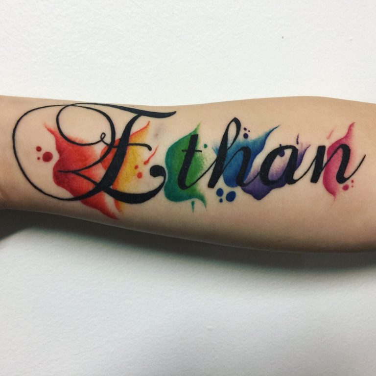 50 Stunning Name Tattoo Ideas to Honor Your Loved Ones - DIY Morning