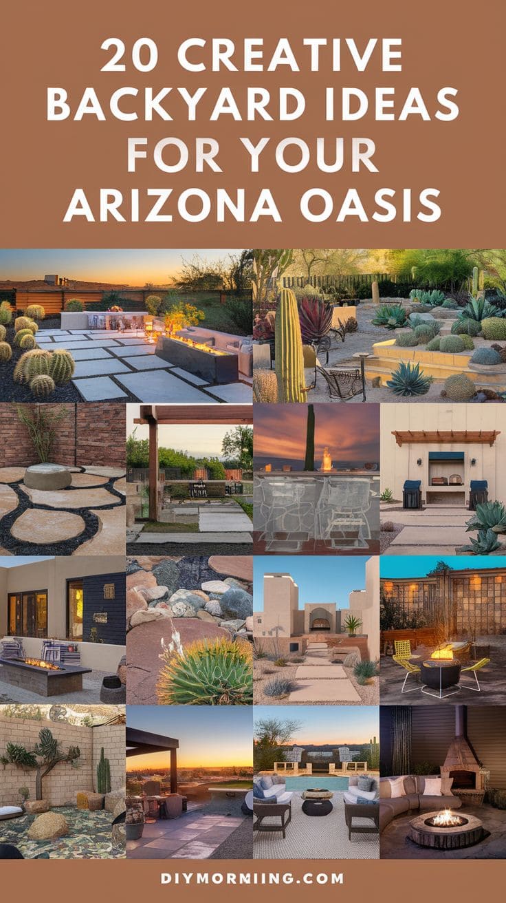 20 Creative Backyard Ideas for Your Arizona Oasis - DIY Morning