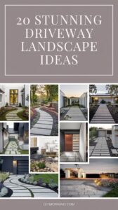 20 Stunning Driveway Landscape Ideas to Enhance Your Curb Appeal - DIY ...