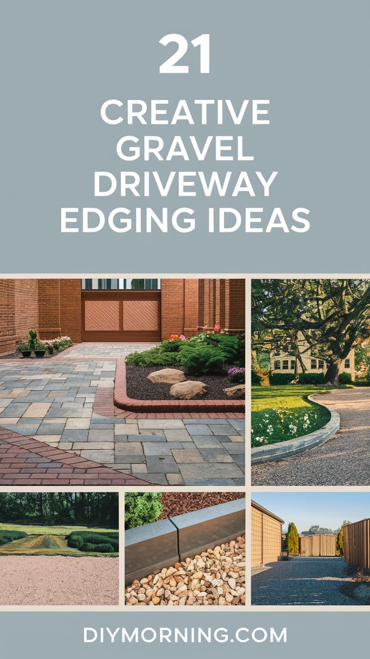 21 Creative Gravel Driveway Edging Ideas to Enhance Your Curb Appeal ...