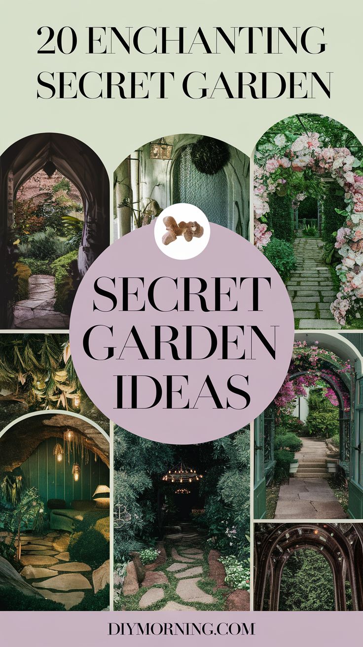 20 Enchanting Secret Garden Ideas for Your Backyard Escape - DIY Morning