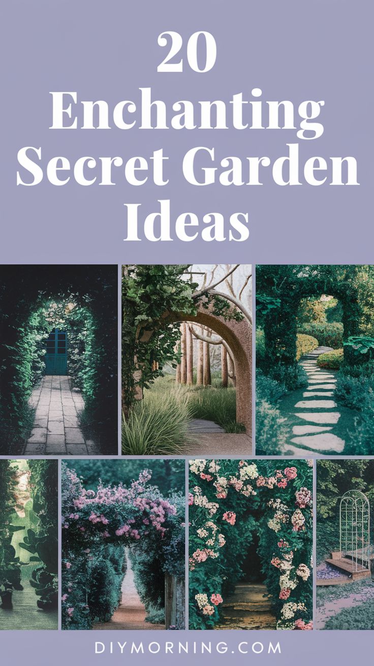 20 Enchanting Secret Garden Ideas for Your Backyard Escape - DIY Morning