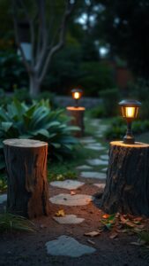 21 Creative Tree Stump Ideas for Your Garden - DIY Morning