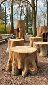 21 Creative Tree Stump Ideas for Your Garden - DIY Morning